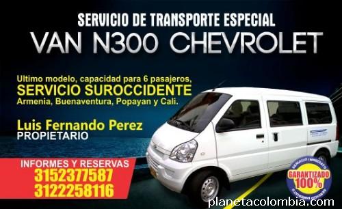 Alquiler De Buseta Van Para Transporte De Pasajeros Y Mercancías en ...