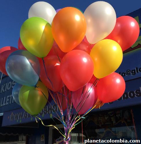 Venta globos inflados helio, decoración globos todo tipo eventos ...